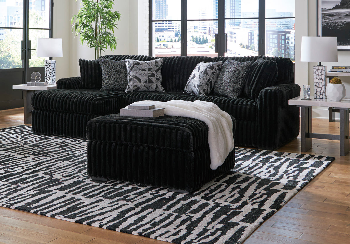 Midnight-Madness LAF 2-Piece Sectional Sofa Chaise – Ashley HomeStore
